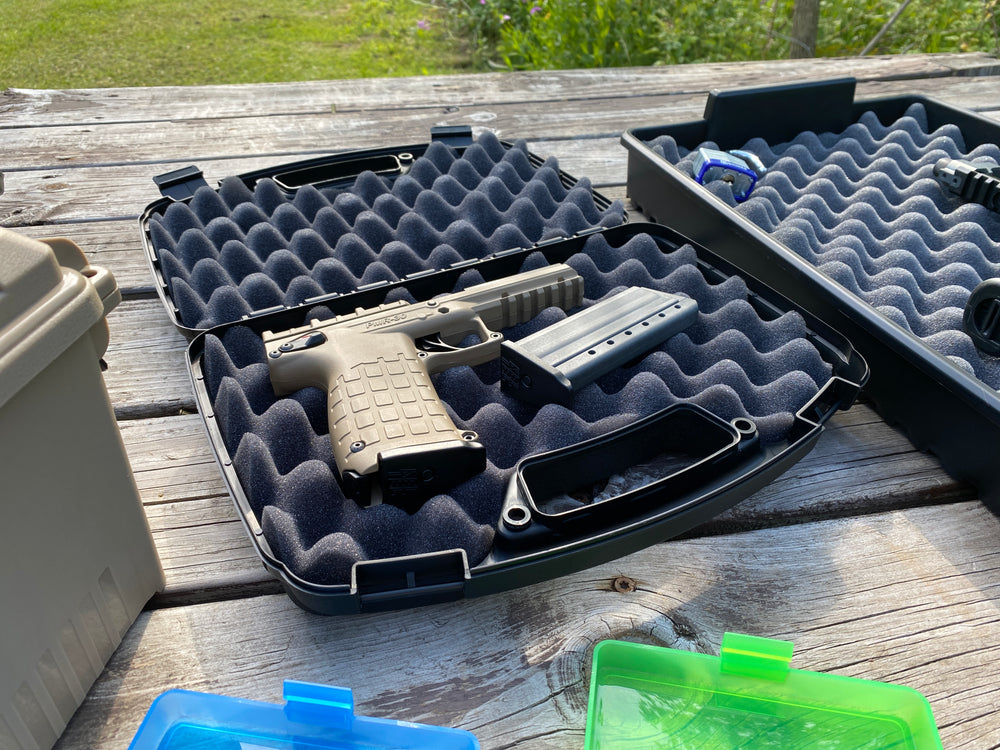 807 - MTM Handgun Case Single up to 6" Revolver or Pistol - Black